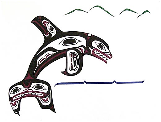 Native Orca Tattoo