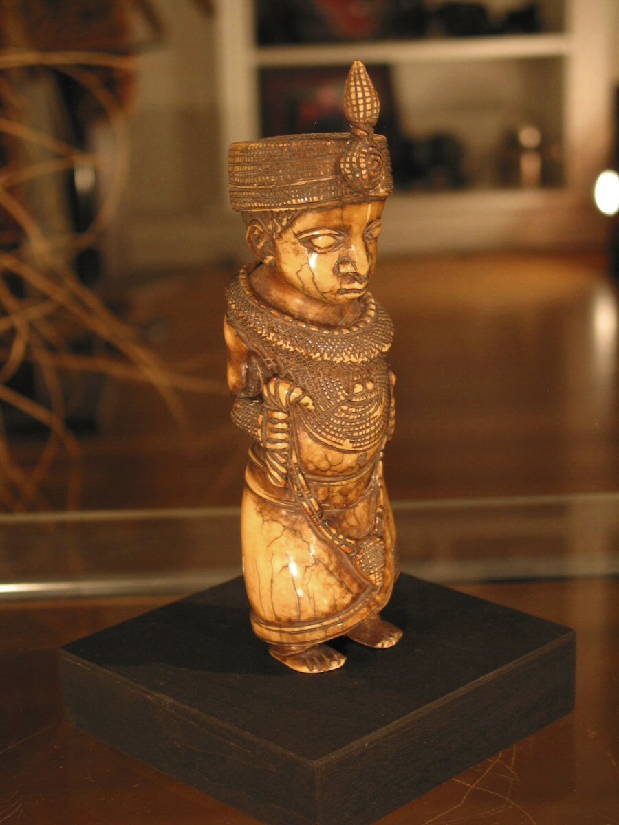 Benin ivory figure - RAND AFRICAN ART