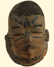 Makonde Lipico masks (pl. Mapiko) - RAND AFRICAN ART