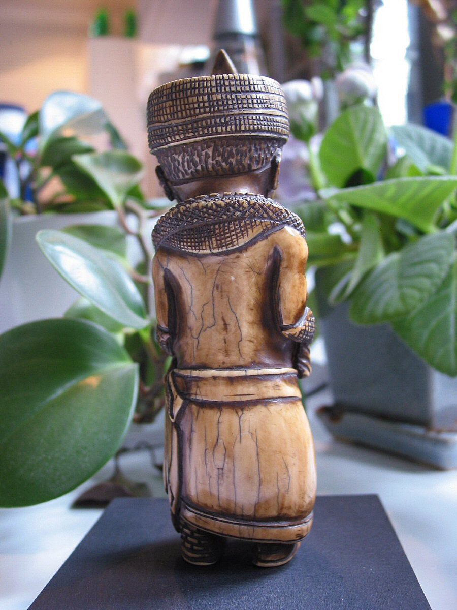 Benin ivory figure - RAND AFRICAN ART