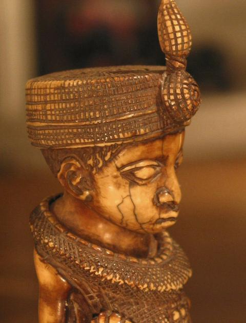 Benin ivory figure - RAND AFRICAN ART